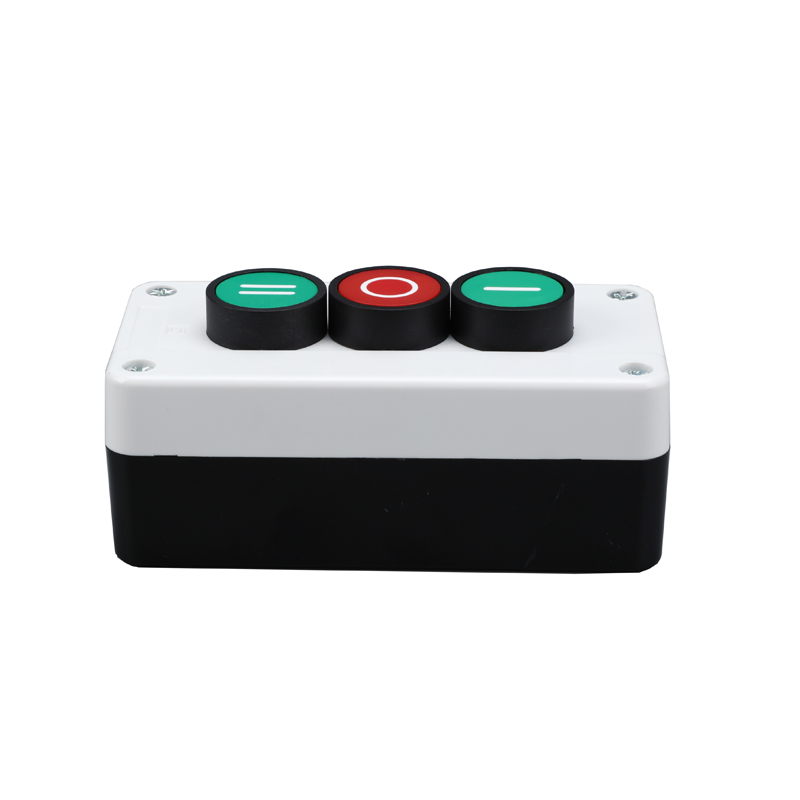 3 holes button with mark inspection box push button control box XDL55 ...